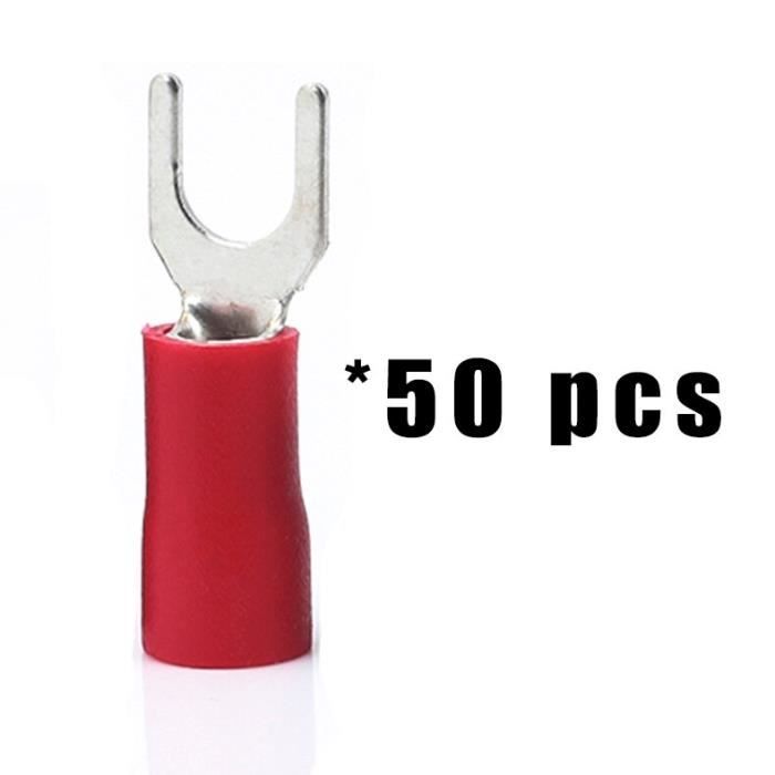 COSSE ELECTRIQUE,red 50--Connecteur de fil et câble à sertir, broche ...