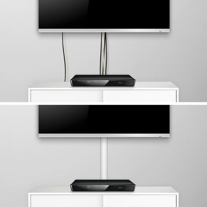 D-Line 50x25mm Moulure Décorative en Demi-Cercle 1M5025W Goulotte ...