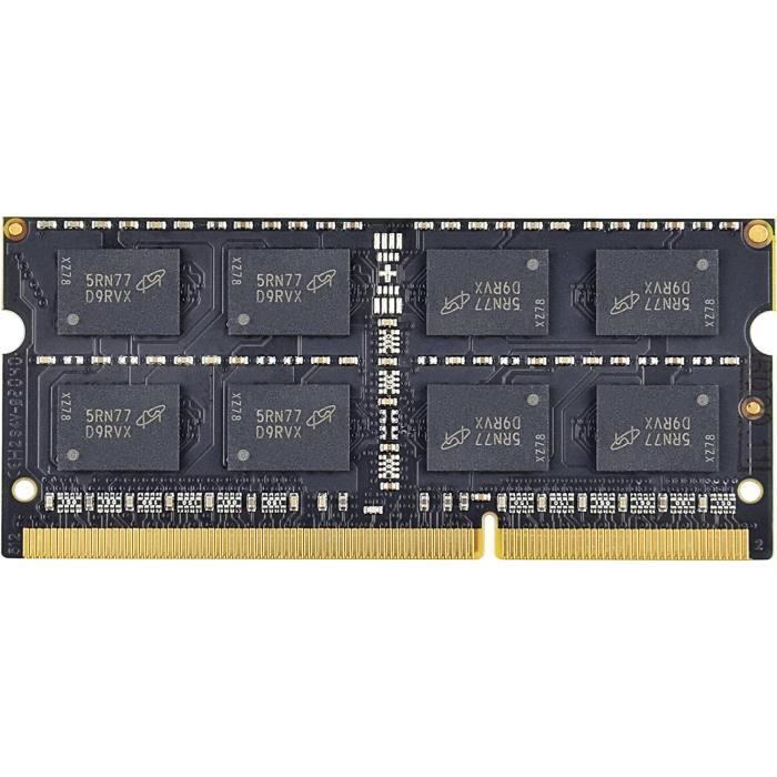Lot De 1 Barrettes De Mémoire Ram Ddr3 1600 Mhz Pc3L-12800 8 Go Ddr3 ...