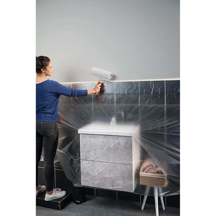 Easy Cover Film Economy - Film De Masquage 2 En 1 Pour Peinture Et ...
