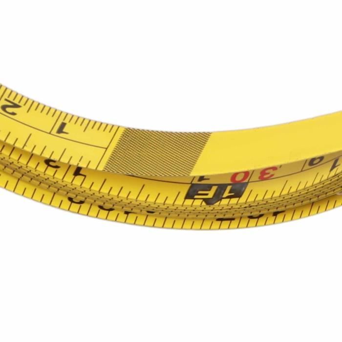 Ruban Auto-adhésif de Mesure en Pouces et Métrique Tape Adhésif ...