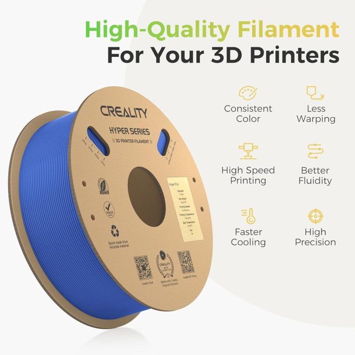 Filament officiel Creality Hyper PLA 1 kg filament dimprimante 3D pour ...
