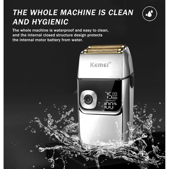 Rasoir électrique pour homme - SWROSE -Kemei Rasoir Homme, Tondeuse ...