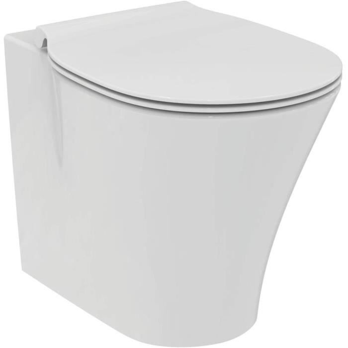 Abattant WC,Lunette Toilette, Siège WC, Standard pour Toilettes CONNECT ...