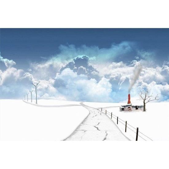 Diy Jeux De Puzzle Paysages D'Hiver Casse-Tête Jeu Créatif Puzzle ...