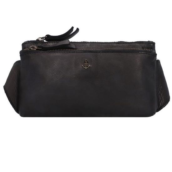 Harbour 2nd Anchor Love Linus Sac banane Cuir 22 cm B3-0025-darkash ...