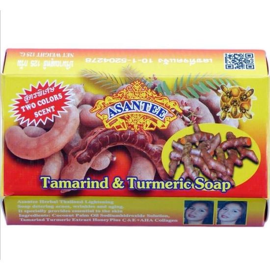 ASANTEE SAVON ECLAIRCISSANT INTENSE TAMARIN & TURMERIC - Cdiscount Au ...