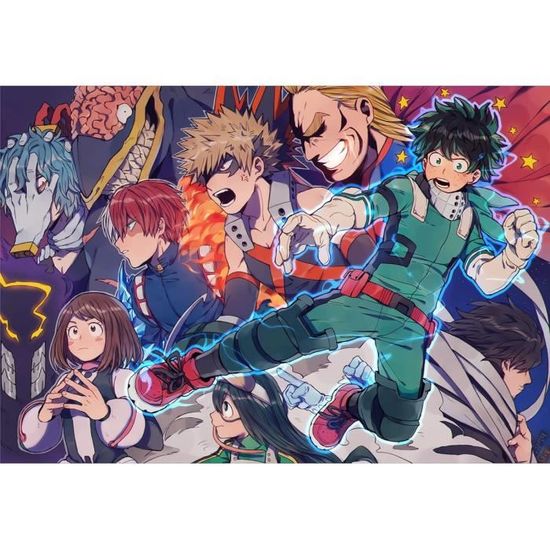 Mha Puzzles My Hero Academia Puzzles Intellectuels En Bois De 200-520 ...