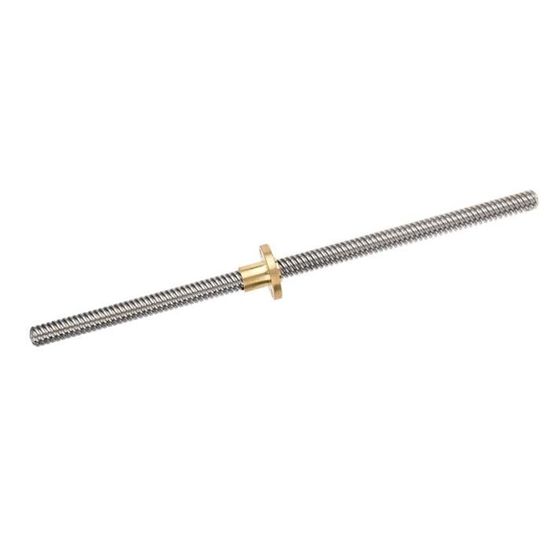 MAD Tige Filetée inox T8 8mm Tige Filetée de Vis Trapézoïdale | Écrou ...