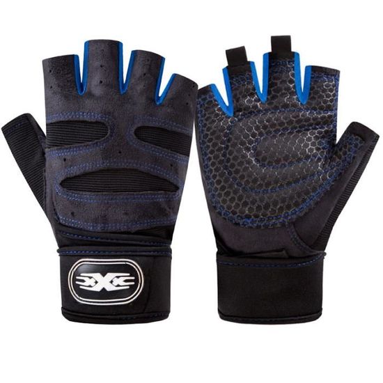 Gant Musculation, Gants de Fitness avec Poignet, Antiderapant pour ...