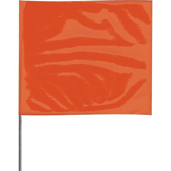 Steel Wire Staff Drapeaux De Marquage: 4 In. X 5 In. Flag - 21 In ...