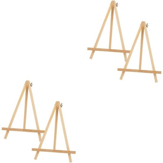 Présentoir De Table 4 Pièces Support De Bureau Supports De Toile ...