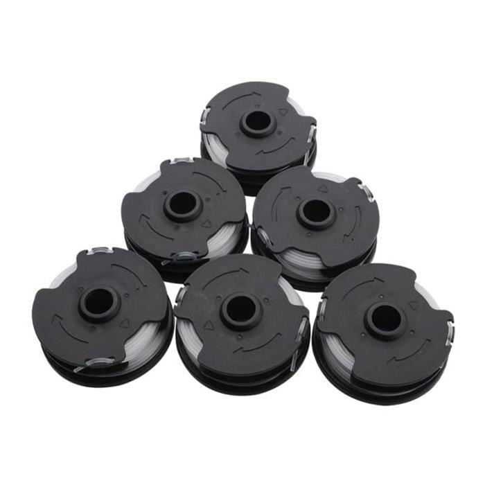 TETE - BOBINE - FIL Lot de 6 bobines de fil de rechange pour coupe-bordures LIDL Parkside PRTA ...