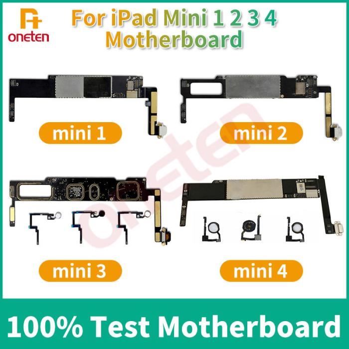 Mini 3 64G Cellulaire-Carte mère débloquée pour iPad Mini, Clean iCloud Logic Board - Cdiscount ...
