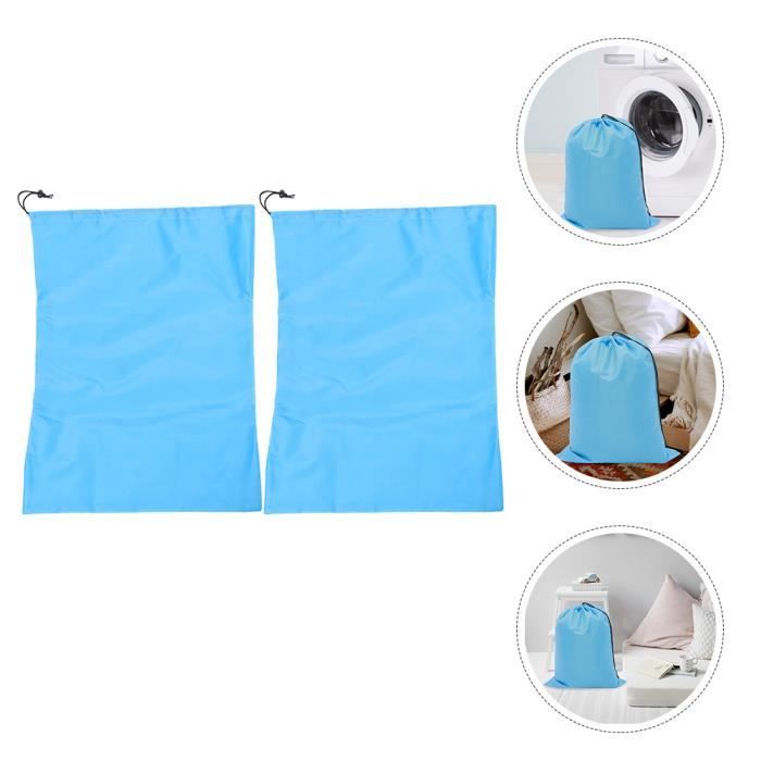 S - Blue - Sac à linge pliable pour vêtements sales, sacs de voyage ...