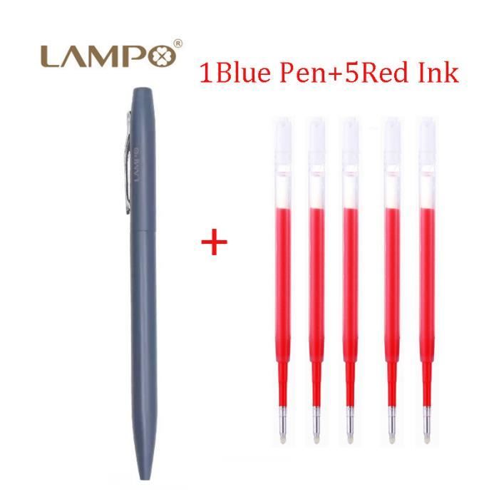 Xiaomi-Stylo à encre gel noire LAMPO Metal Sign,écriture lisse ...