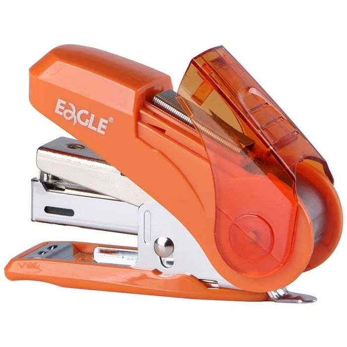 AJW-Mini Agrafeuse Bureau pour Agrafer les Papiers jusqu’à 20 Feuilles ...