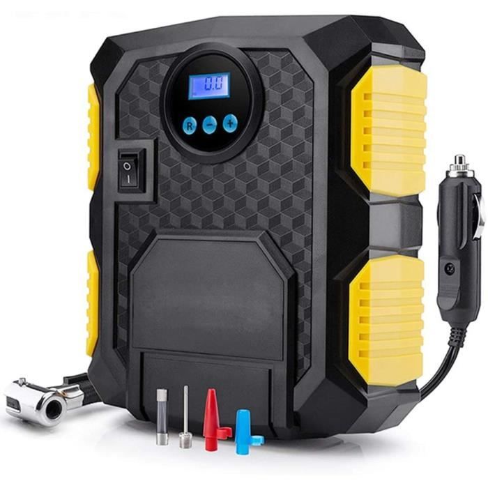 COMPRESSEUR AUTO Compresseur Voiture Portatif,Gonfleur Pneus Voiture ...