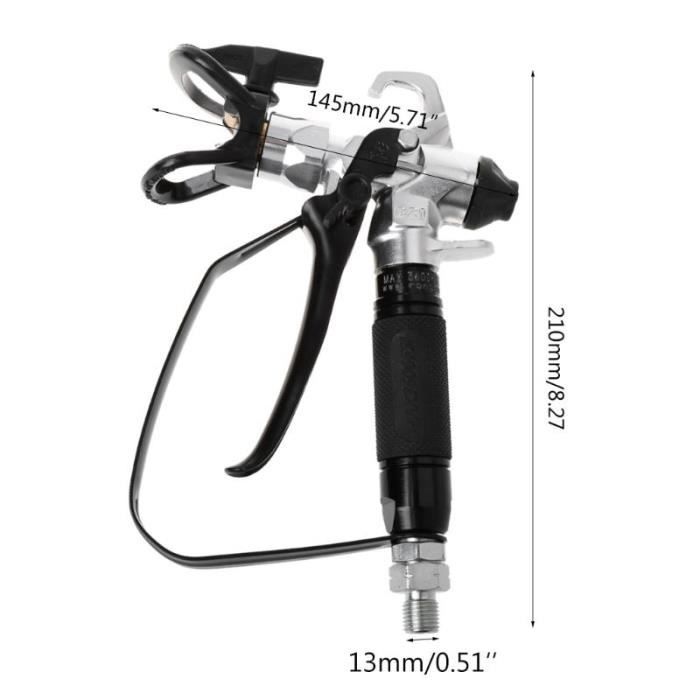 Pulvérisateur de peinture sans air - Wagner - 3600psi - Pistolet à ... Pulvérisateur de peinture sans air - Wagner - 3600psi - Pistolet à ...