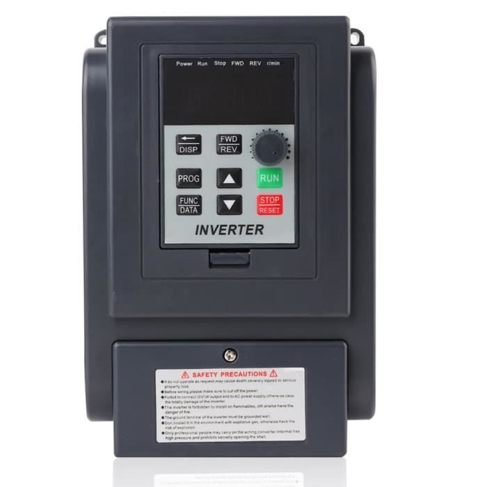 Inverseur Monophasé 220v Entrée Triphasée 380v Sortie 1.5kw Vfd ...