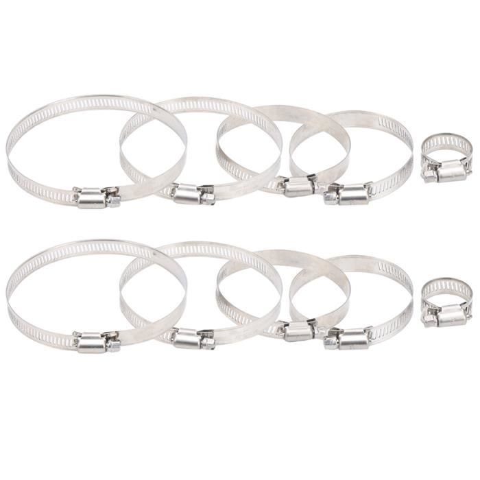DEX fixation de tuyau Collier de Serrage, Collier de Serrage 25 Pièces ...