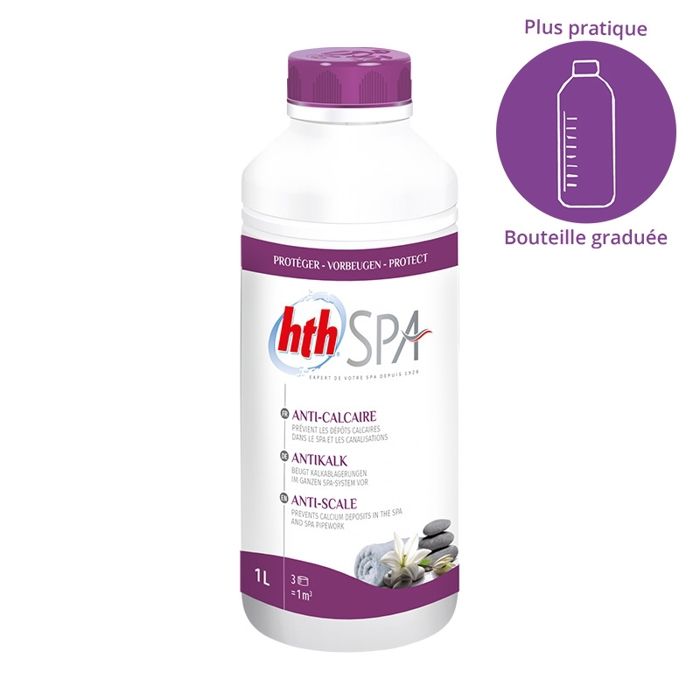 Hth Spa - Anti-calcaire - 1l - Cdiscount Jardin