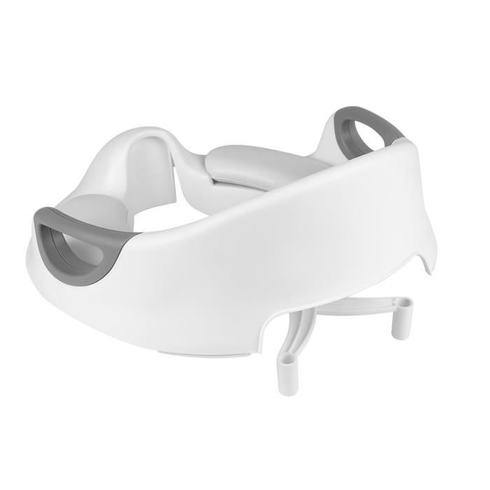 Rehausseur Wc Enfant avec Poignée et Dossier - HUOLE - PVC blanc ...