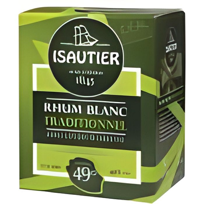 Rhum blanc traditionnel BIB Isautier - La cave Cdiscount