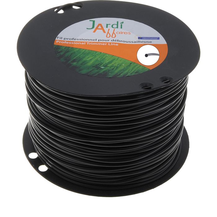 Bobine de fil Extra Pro Rond pour débroussailleuse 3mm x 128 mètres ...