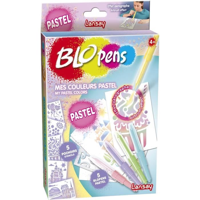 Blopens Pack 5 Couleurs Pastel - Cdiscount Beaux-Arts et Loisirs créatifs