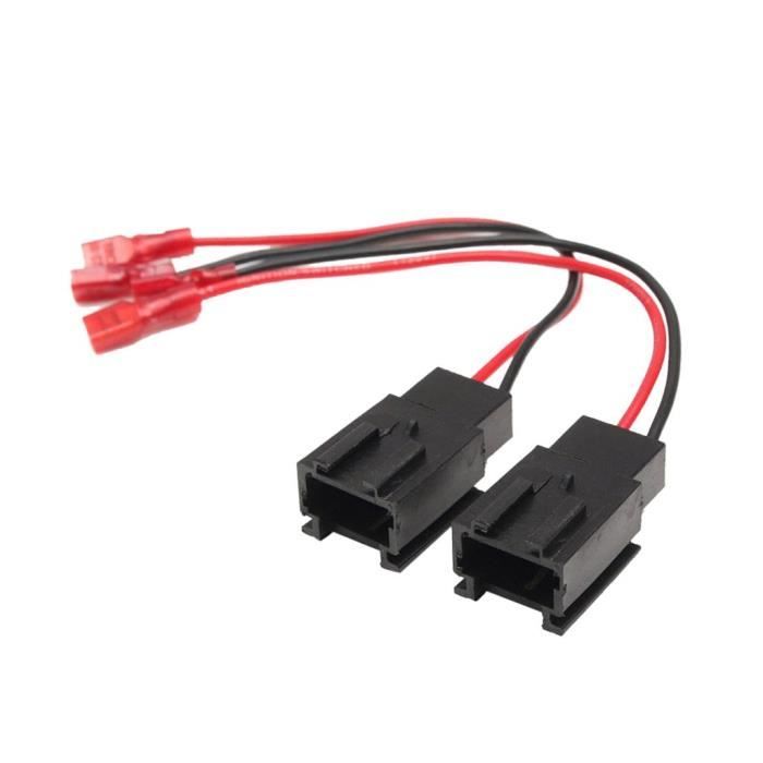 2pcs Adaptateur Haut-parleur Prise Connecteurs Audio Pour Citroen C2 ...