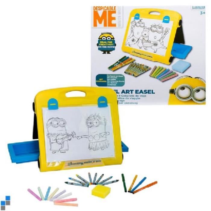 LES MINIONS- Chevalet de voyage- Pupitre à dessins - Cdiscount Beaux ...