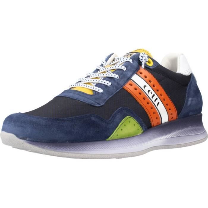 Basket CETTI 133956 Bleu - Homme - Lacets Bleu - Cdiscount Chaussures