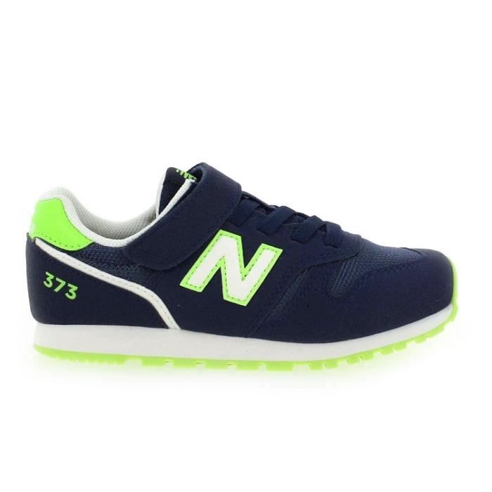 Chaussures de Running - NEW BALANCE - Bleu - Talon plat - Scratch ...