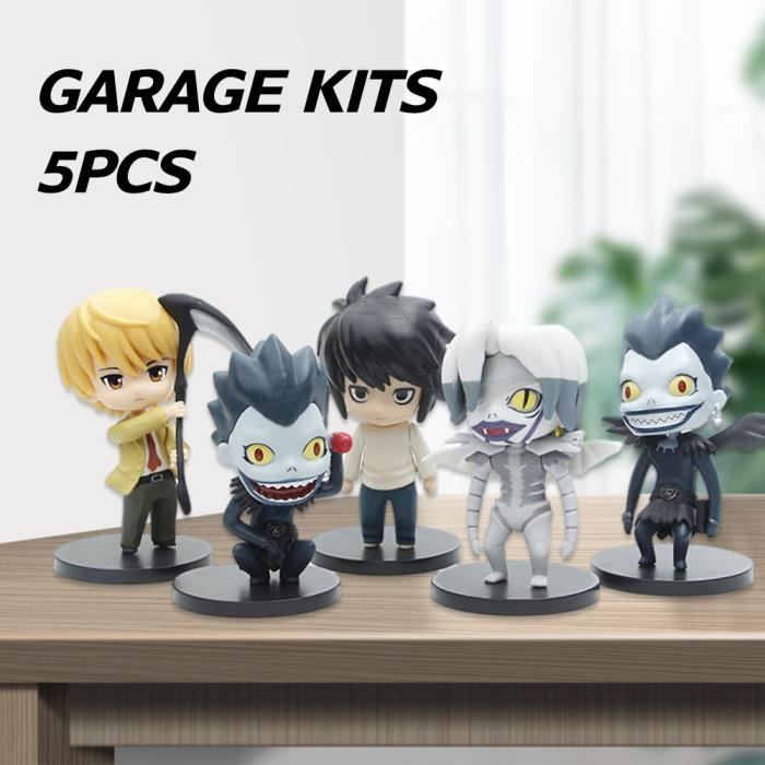 5pcs Death Note Figure Jouets Q Version PVC Anime Personnage Statue ...