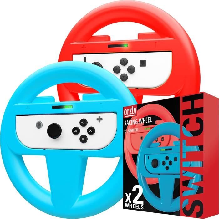 2*Volants Pour Nintendo Switch - 1* Volant Rouge + 1* Volant Bleu Pour ...