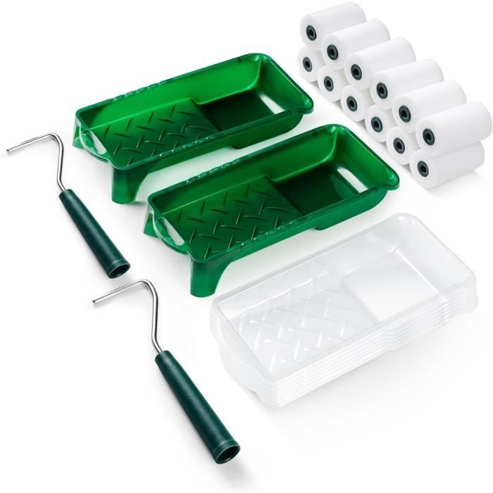 Mister Rui Mini rouleau de peinture en mousse, petit rouleau de ...