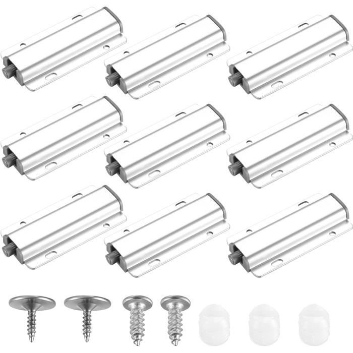 Push To Open Aimant Porte Placard, 6 Pièces Push Pull Loquet Magnetique ...