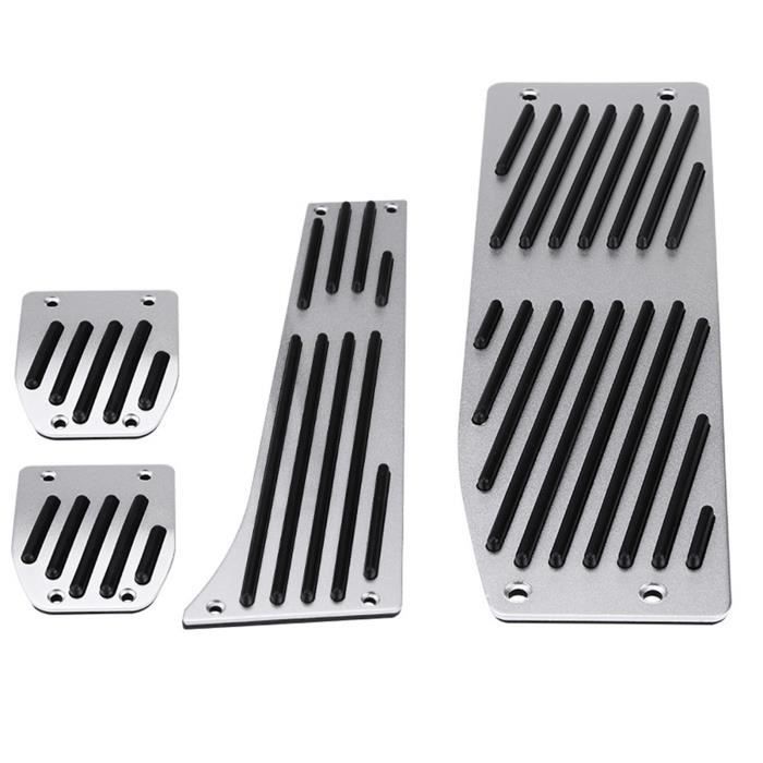 Pédale de frein 4 pièces de pédale de repose-pied de frein d'embrayage ...