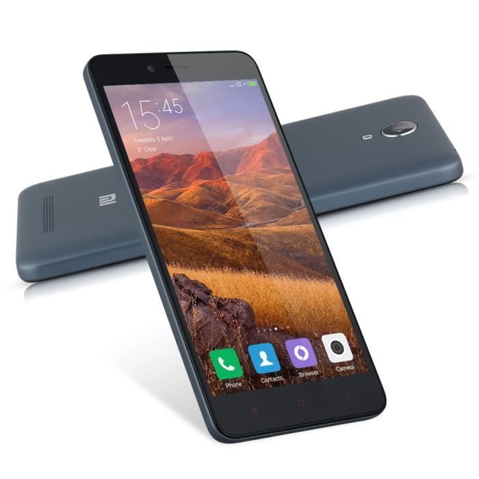 Xiaomi redmi Note 2 5.5''4G Smartphone Téléphone Portable Noir 2G RAM ...
