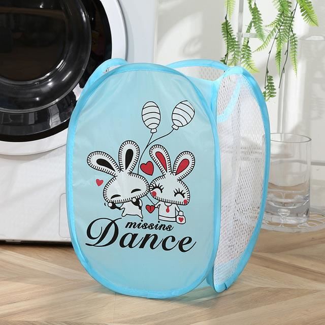 Panier à linge,Blue-rabbit--Mir à linge pliant pour vêtements sales ...