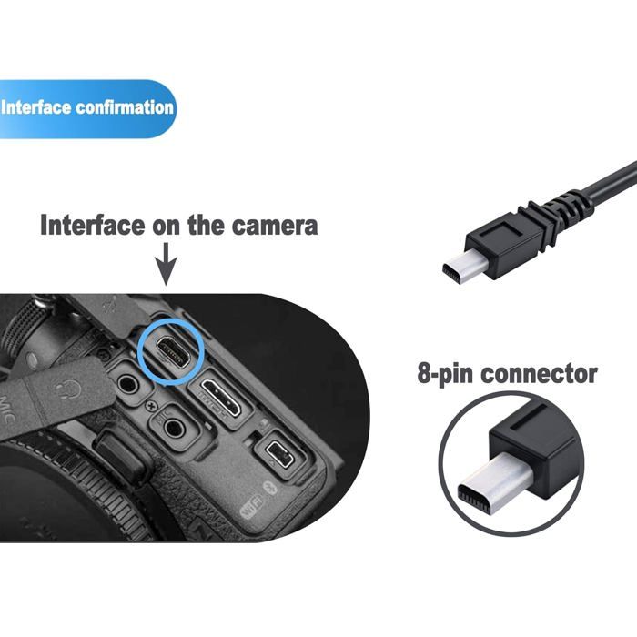 Câble Données Data de Charge USB UC-E6/UC-E16/UC-E17 pour Nikon Coolpix ...