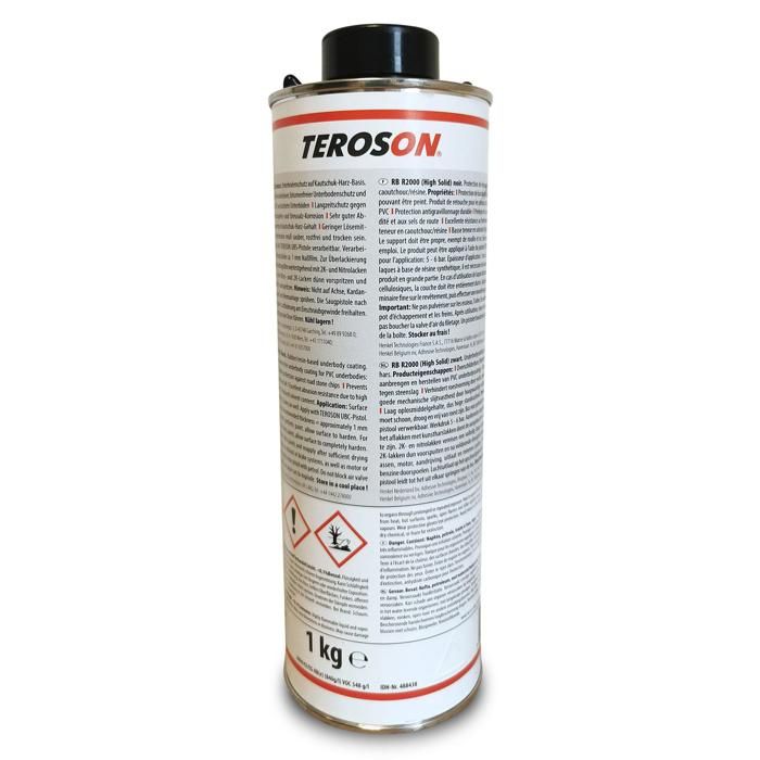 ANTIGRAVILLONNAGE TEROSON RB R2000 ANTI-CORROSION BLACKSON 1KG - NOIR ...