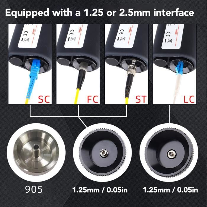 COC-7616725073668-microscope d'inspection à fibre optique 200X ...