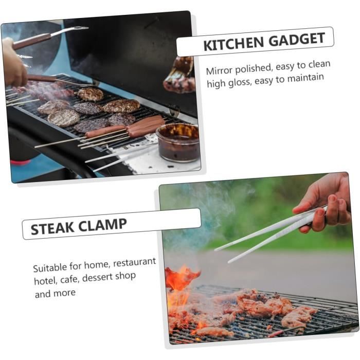 3 Pièces Pincettes Alimentaires Pince À Buffet En Inox Pince À Épiler ...