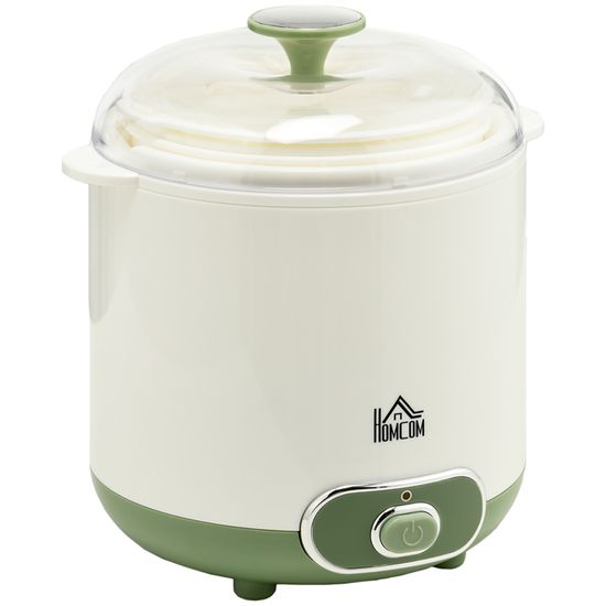 Yaourtière 20 W - machine à yaourt électrique - 2 récipients 1,5 L ... Yaourtière 20 W - machine à yaourt électrique - 2 récipients 1,5 L ...