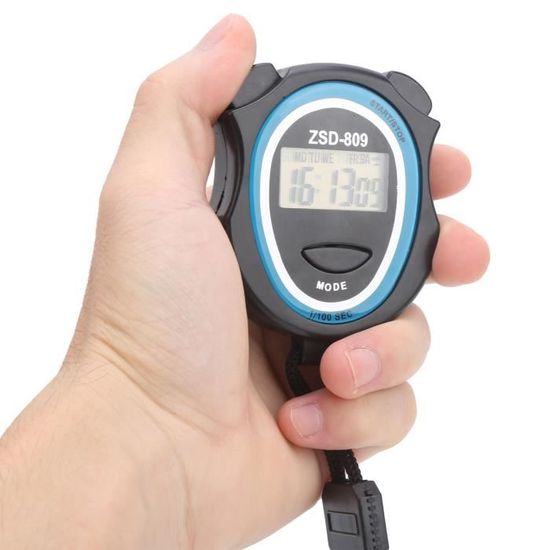 Chronomètre électronique Chronographe Sport Multifonction 0,1s ...