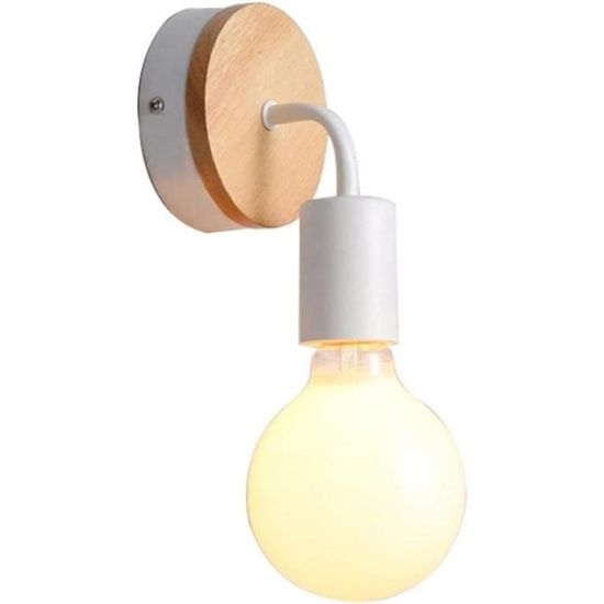 ChaoZan Métal Appliques Lampe Murale La créativité Lnaire E27 LED Fer ...