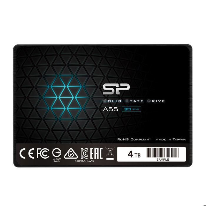 Disque SSD Interne - Silicon Power - Ace A55 4To - SATA III 2.5" 3D ...