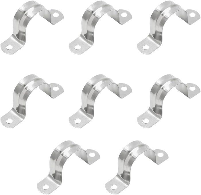 10 Pièces Colliers De Serrage En U M20 Collier De Serrage U Tube En ...